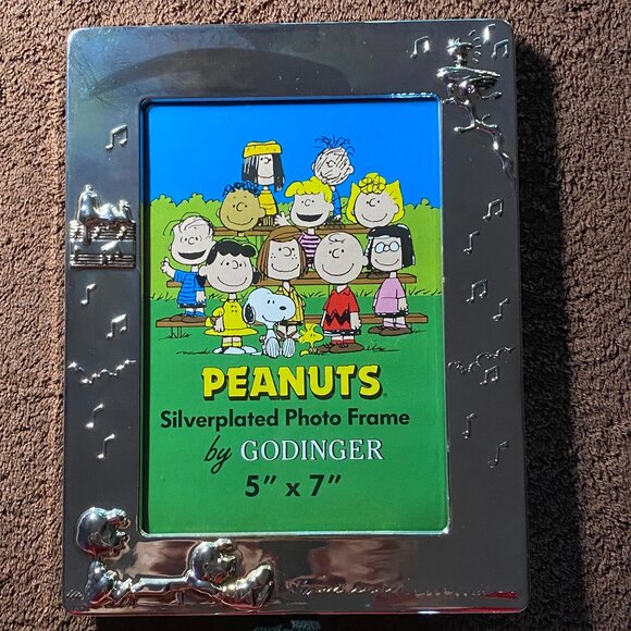 Godinger | Accents | 99 Godinger Silver Plate Peanuts Picture Frame ...